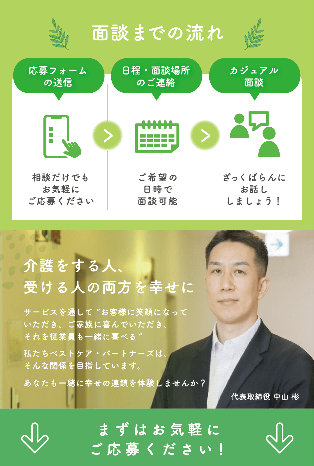 ベストケアパートナーズで働く｜SNSで出会う採用ページ【DEITA運営】